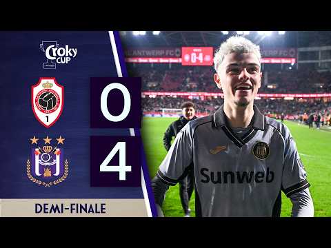 Anderlecht se qualifie pour la finale de la Croky Cup | Croky Cup 2025/26