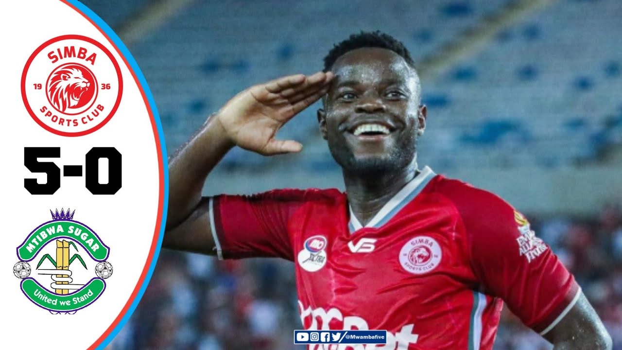 Magoli Yote Simba Vs Mtibwa Sugar (5-0) | Highlights | NBC Premier ...
