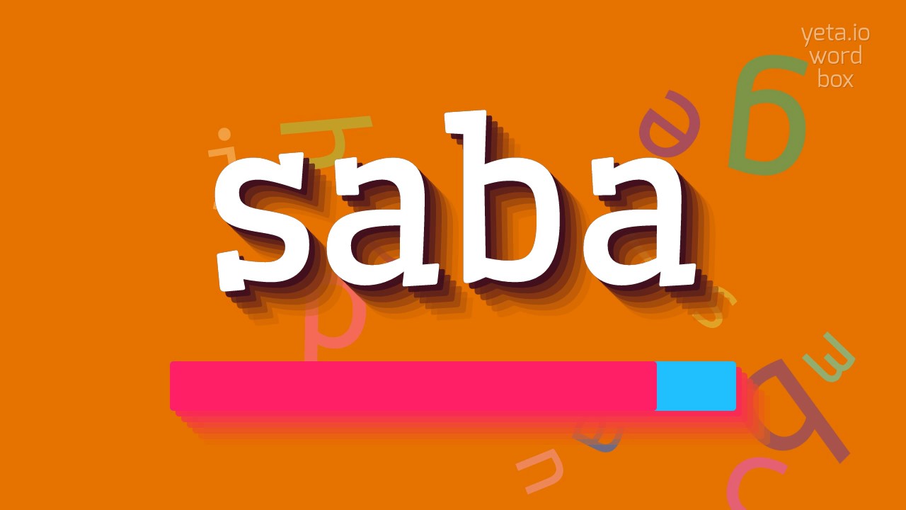 How to say "saba"! (High Quality Voices) - YouTube