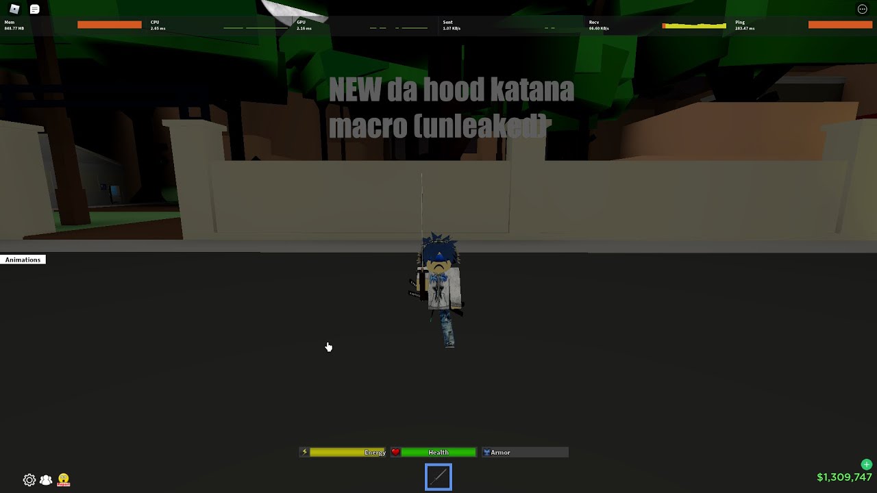 NEW da hood macro (katana) MUST watch simple.. unleaked - YouTube