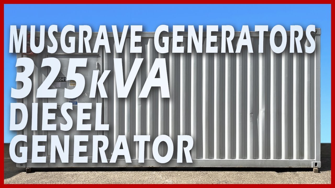 Musgrave Generators 325kVA Diesel Generator – XP30041 Test #perkins | # ...