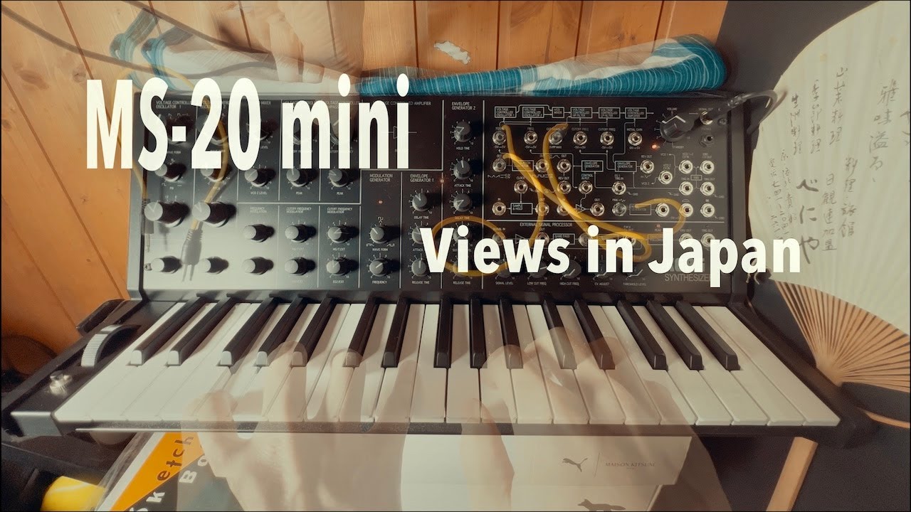 Views in Japan 1.2 with MS-20 mini - YouTube