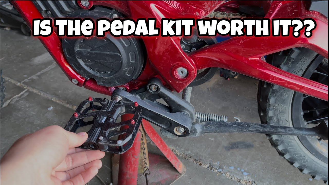 Is the pedal kit worth it??? Talaria XXX Red Addition - YouTube
