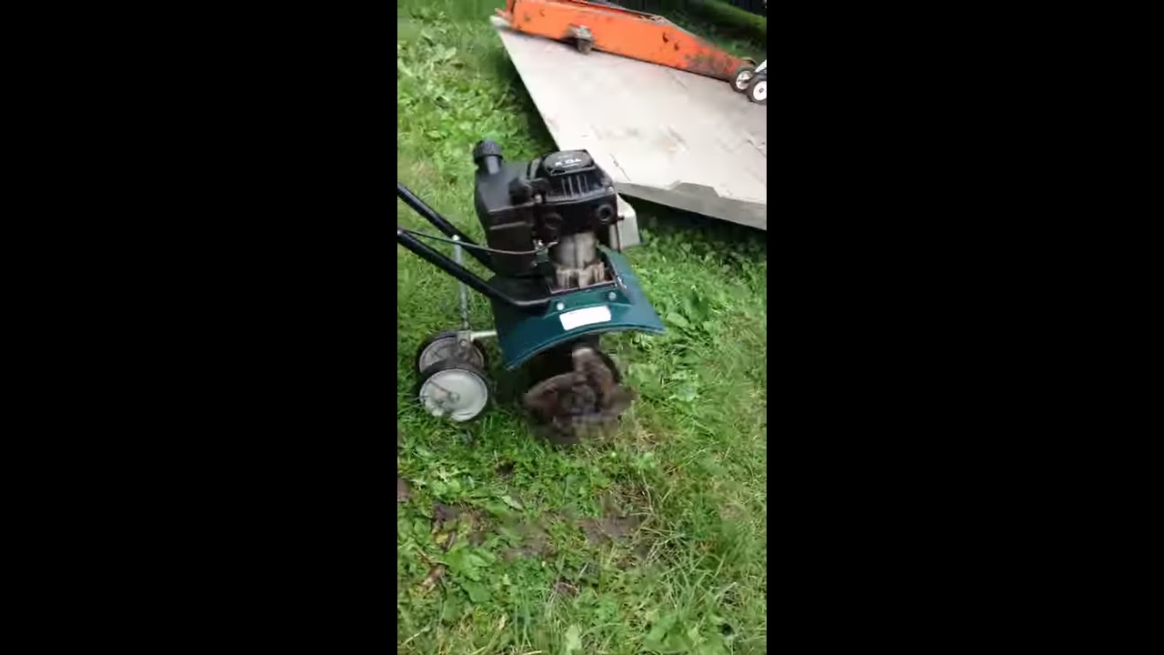 Murry Ultra light tiller - YouTube