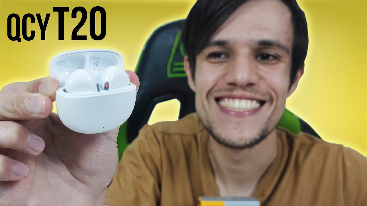 QCY T20 Review Completo!! Bluetooth 5.3 e Som de Qualidade, vale a pena ...