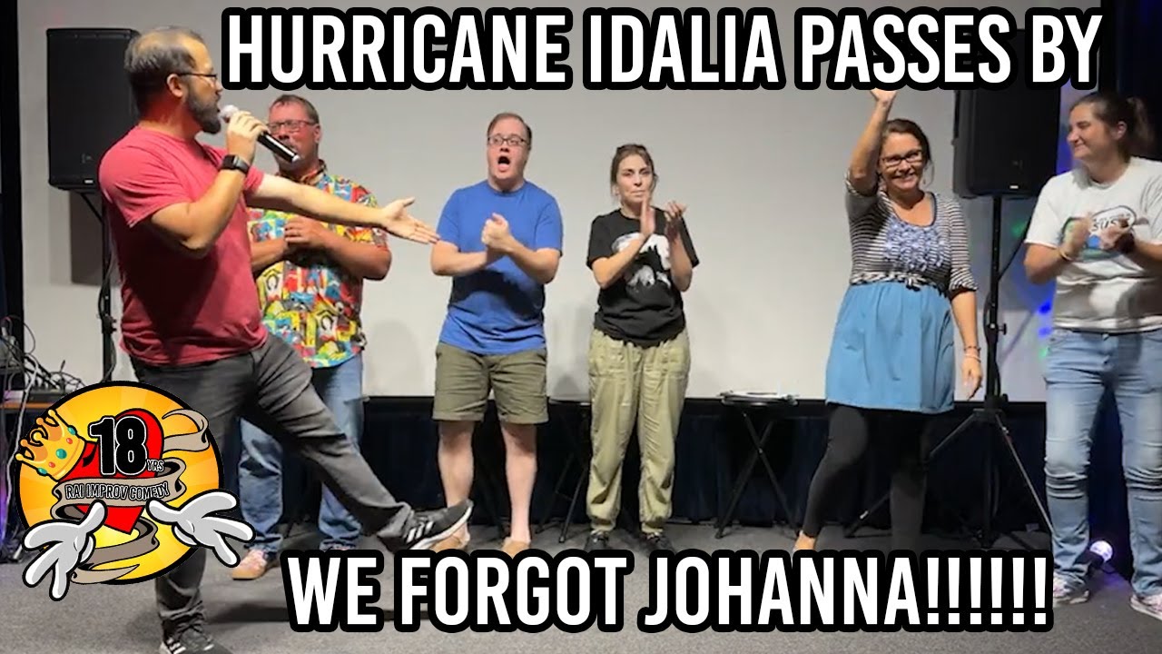 Hurricane Idelia Passes By While We Have An Improv Show | FULL Unedited ...