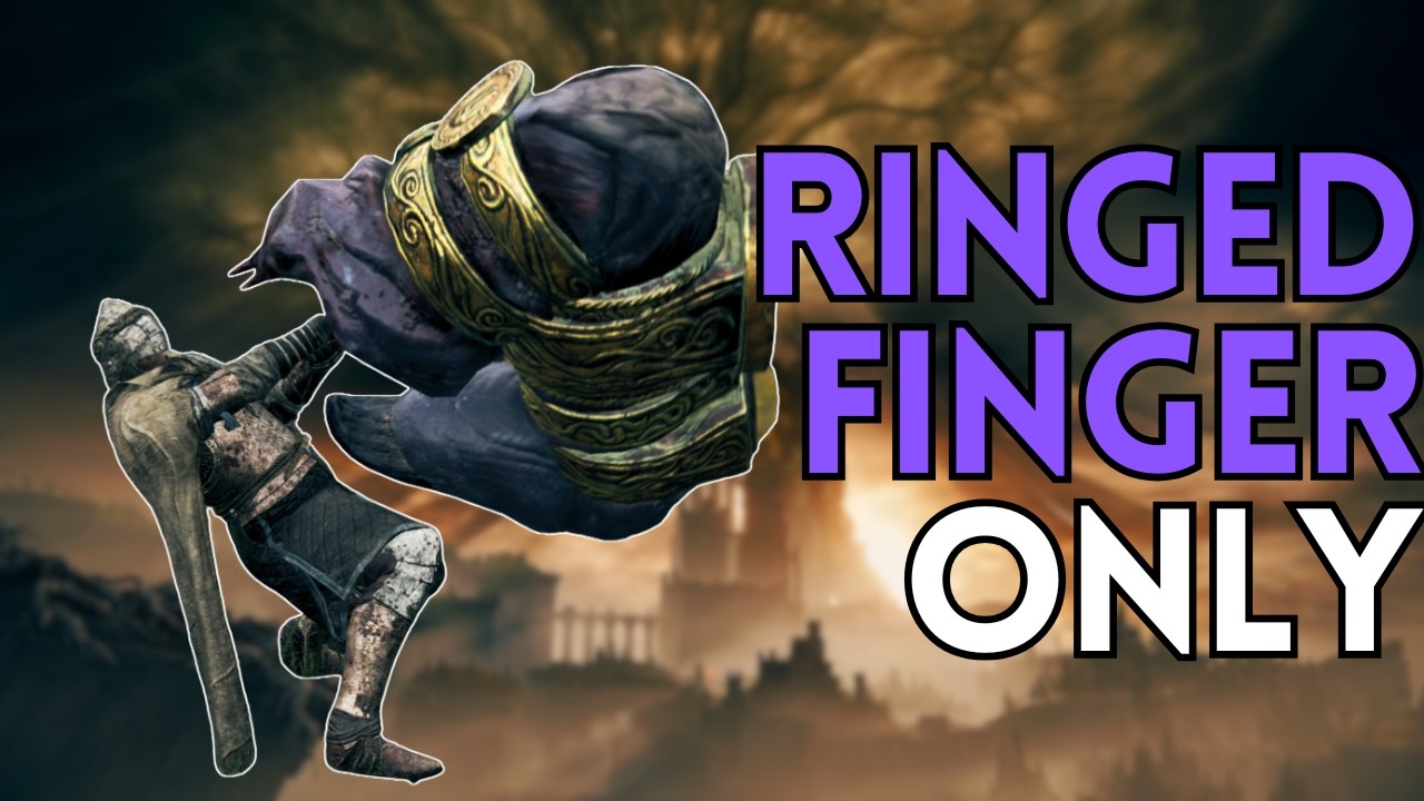 I used the RINGED FINGER to BREAK Elden Ring - YouTube