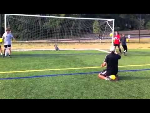 Goalie Reflex Training Ball - Bouncing - YouTube