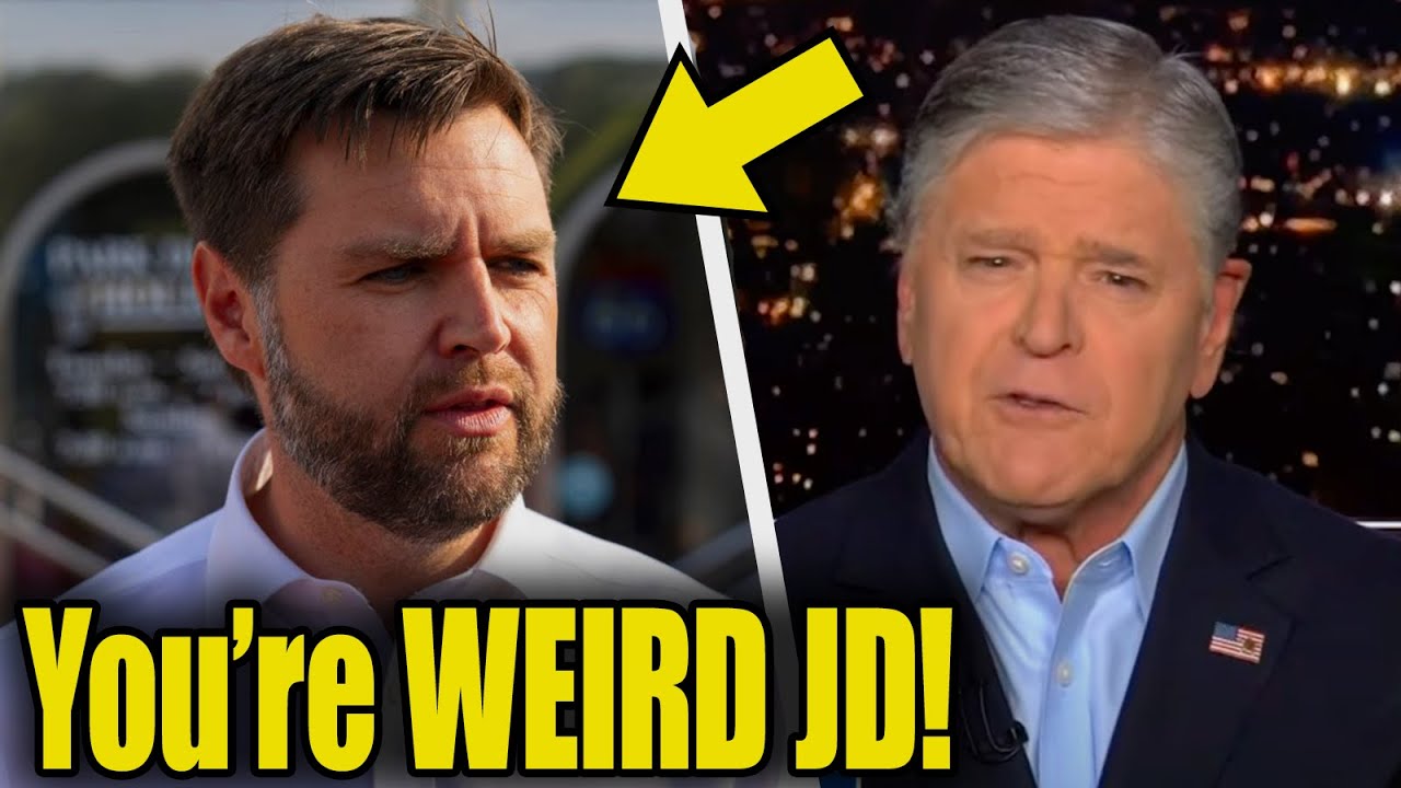 Visibly NERVOUS JD Vance CONFRONTED By FOX Reporter ... AWKWARD! - YouTube