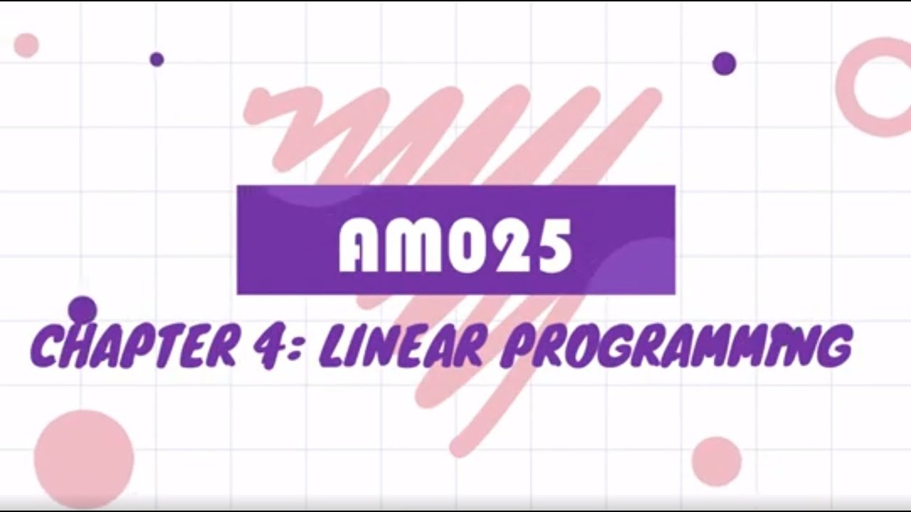 AM025 CHAPTER 4 (LECTURE 1 OF 3 : PART 1) - YouTube