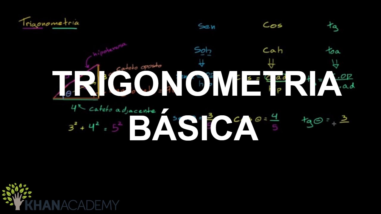 Trigonometria básica | Geometria | Matemática | Khan Academy - YouTube