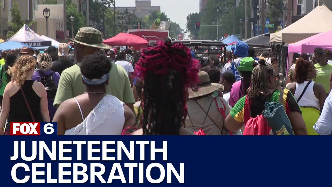 Milwaukee's 2024 Juneteenth Day celebration | FOX6 News Milwaukee - YouTube