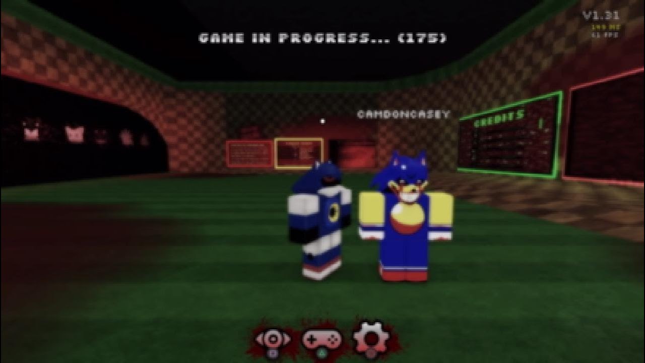 playing Sonic.EXE td with cam - YouTube