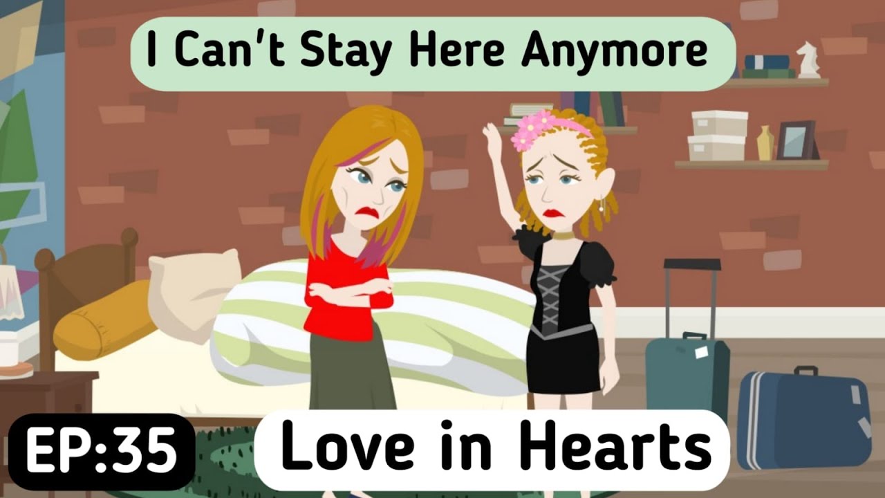 Love in Hearts 💕 Part 35 | English story | English Speaking Story ...