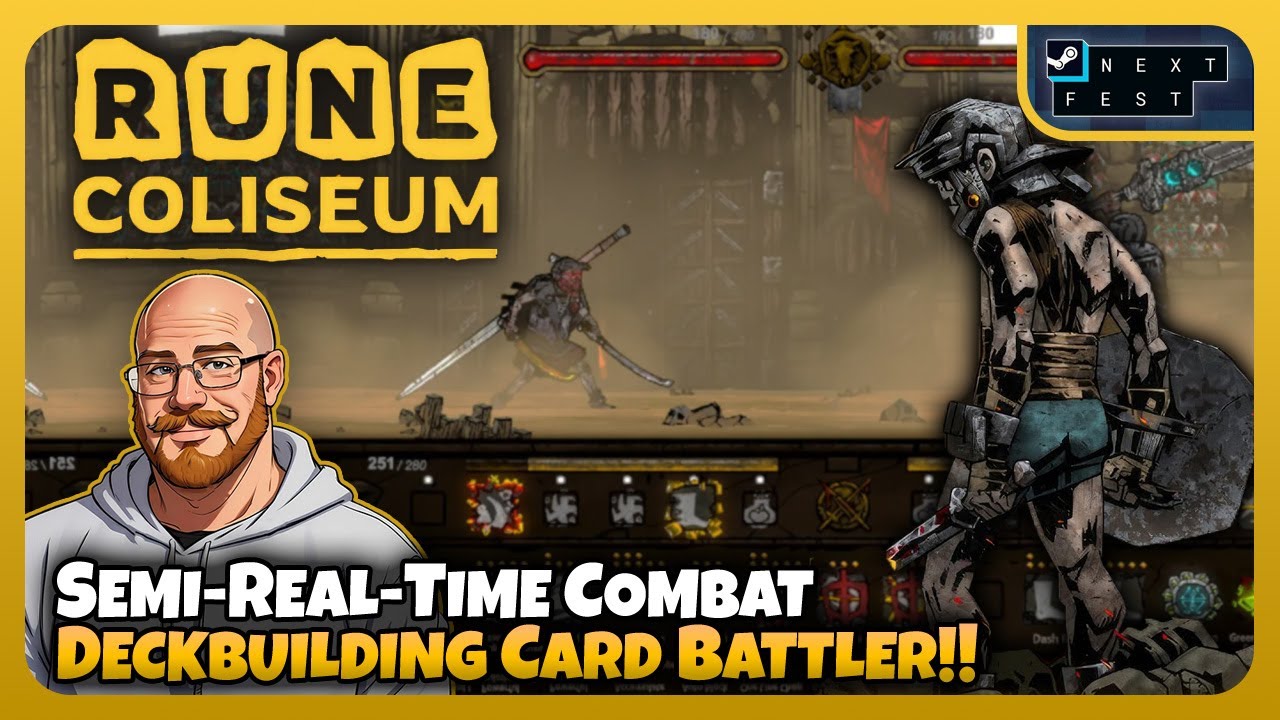 Become the Ultimate Gladiator With This Unique Deckbuilding Combat System!! | Rune Coliseum ...
