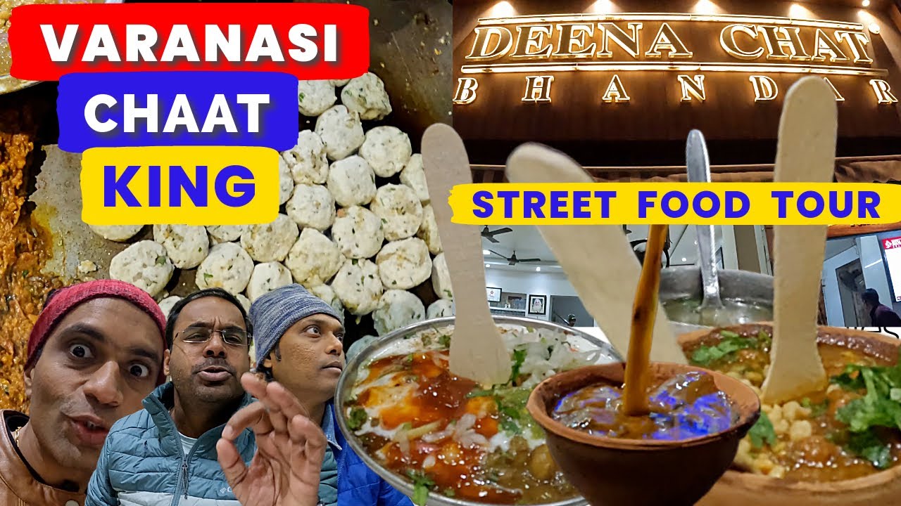 Vlog 305: Best Street Food of Varanasi I Deena Chat Bhandar I Tamatar ...