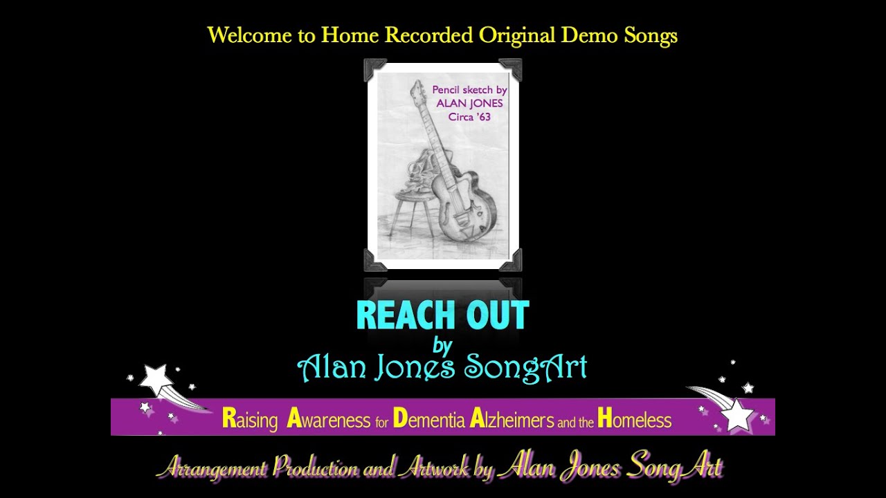 REACH OUT Original Home Recorded Demo by ALAN JONES - YouTube