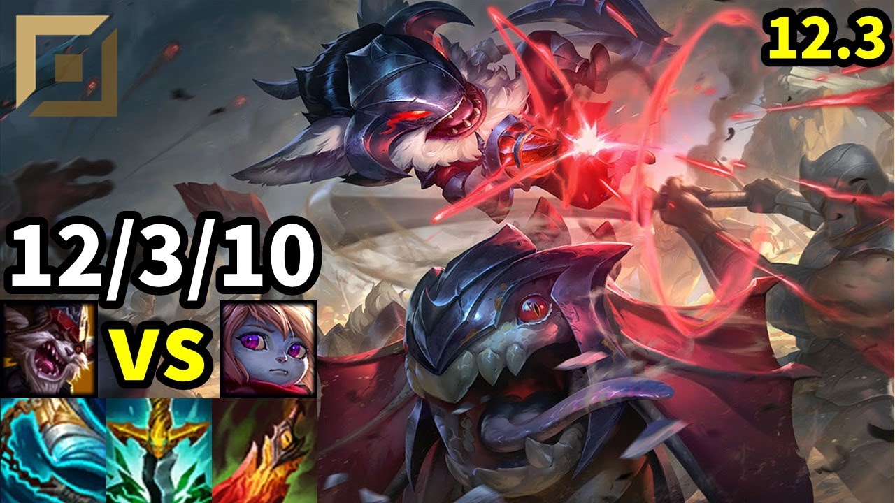 Kled Top vs Poppy - KR Master | Patch 12.3 - YouTube