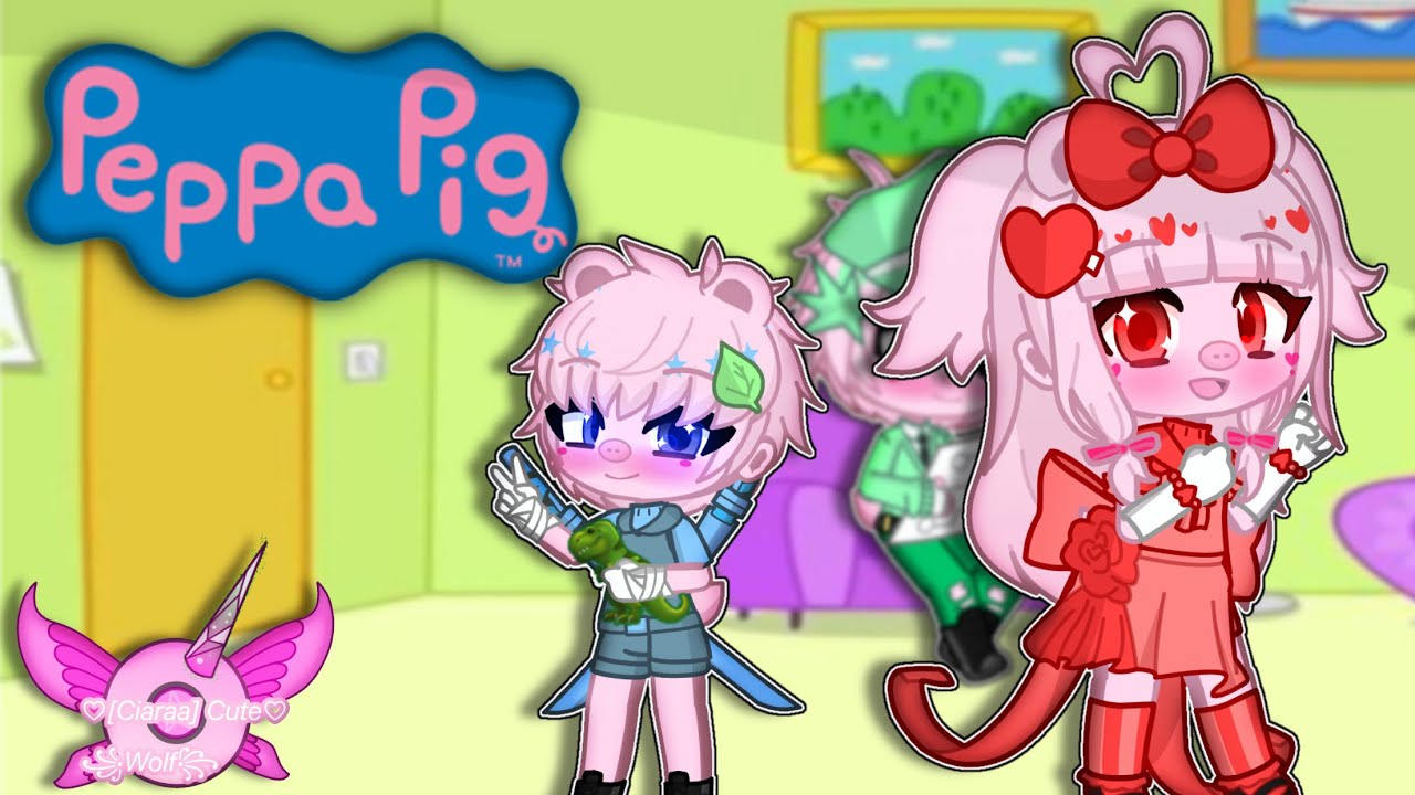 Peppa Pig Family In Gacha Life 2 (FanArt FanMade) ibisPaint X Speedart @PeppaPigOfficial - YouTube