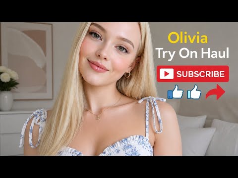 [4K] Transparent Lingerie & See-Through Dresses | Micro Bikini | Summer Skirts Try-On Haul #ootd