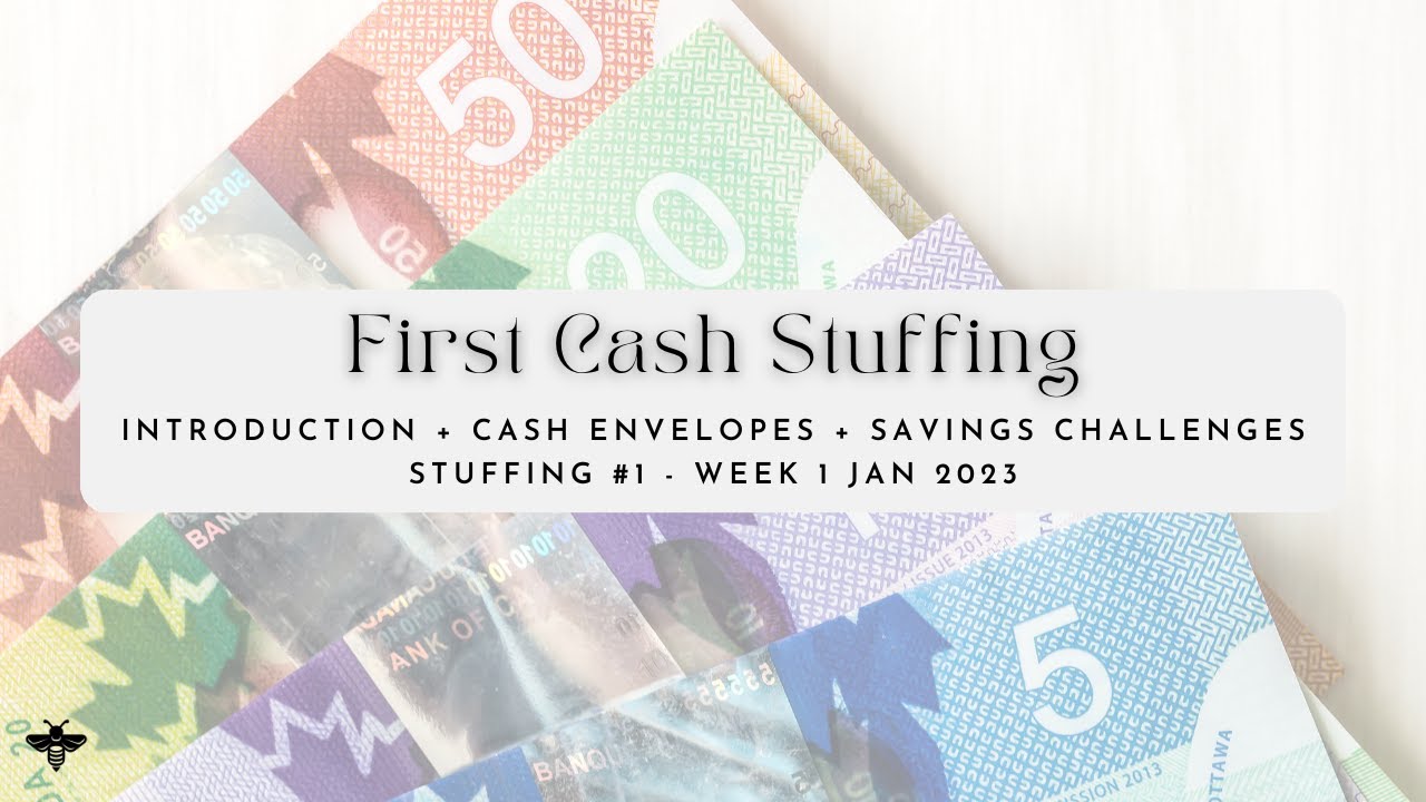 First Cash Stuffing | Jan Week 1 | New Cash Stuffer | Canadian Currency ...
