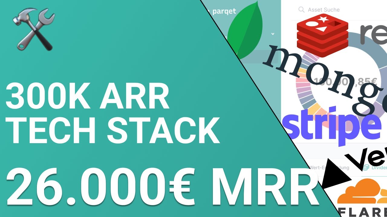 The tech stack behind my 300k ARR app | 26.000€ MRR | Building Parqet ...