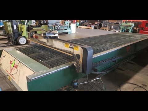 VICON 5' x 20' Plasma Table system FOR SALE - YouTube