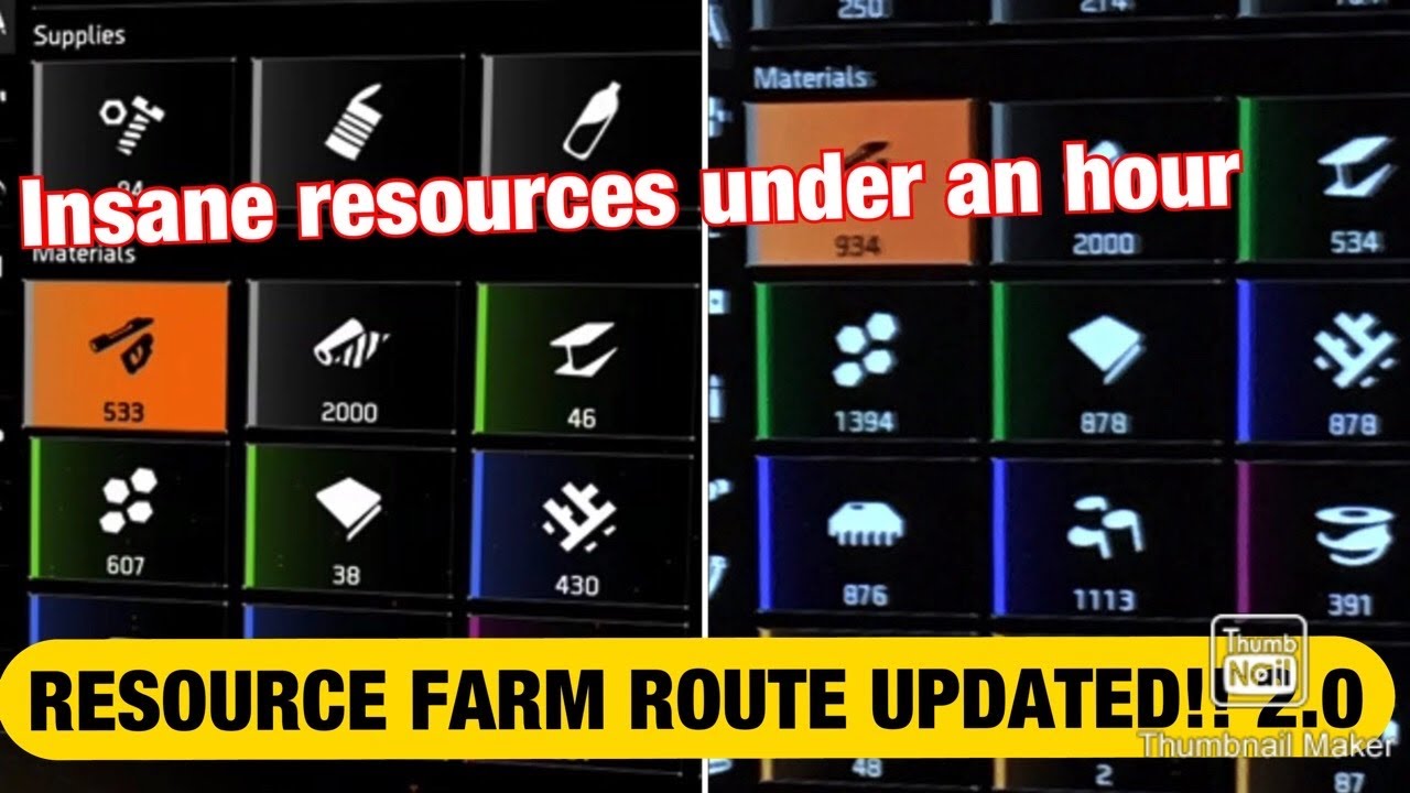 The Division 2 My Resource Farm Route Updated 2.0!!!!! - YouTube