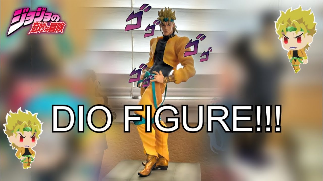 DIO FIGURE UNBOXING!!! - YouTube
