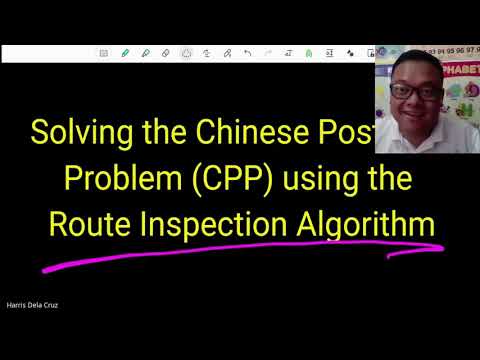 Solving the Chinese Postman Problem using Route Inspection Algorithm ...