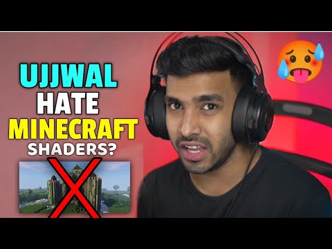 UJJWAL HATE MINECRAFT SHADERS | TECHNO GAMERZ MINECRAFT VIDEO | UJJWAL ...