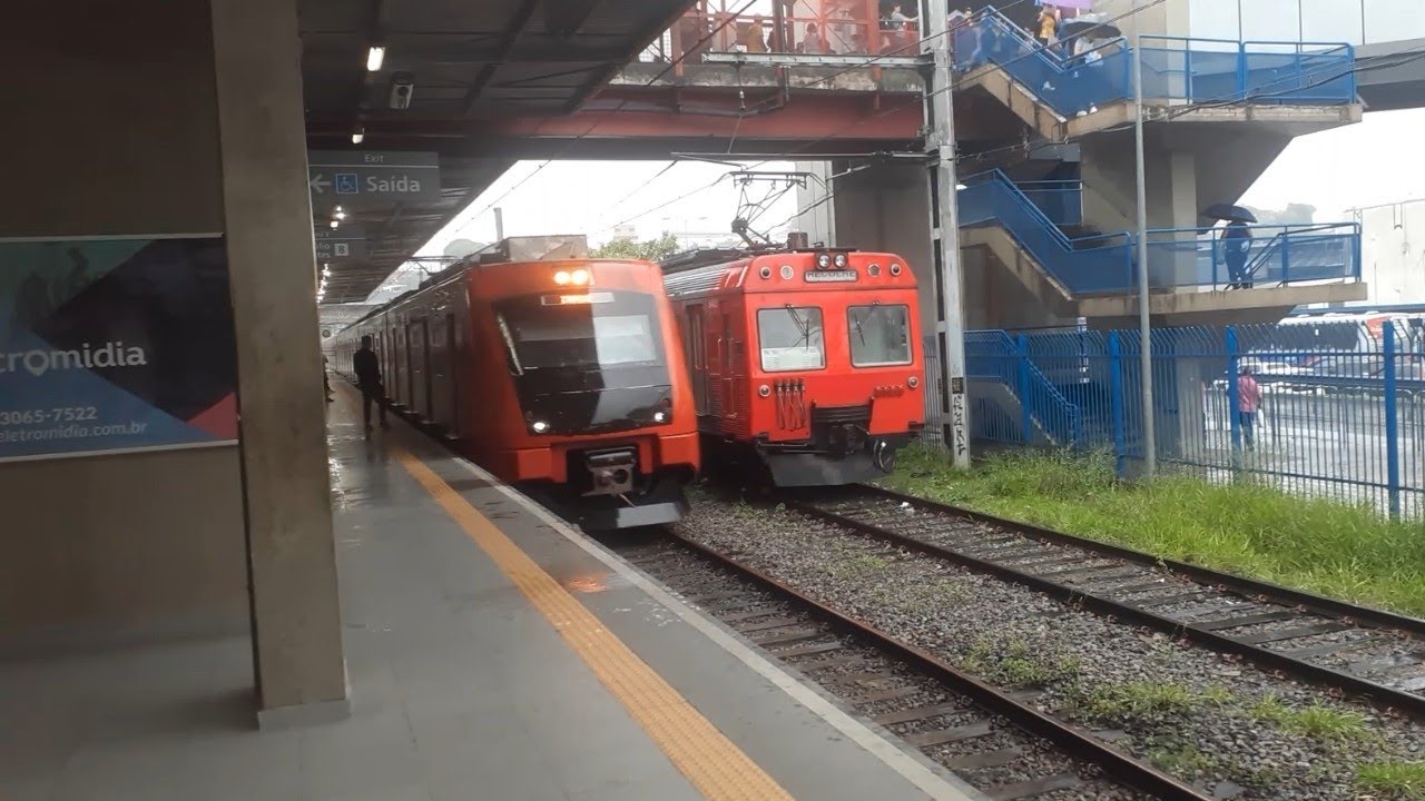 Linha 8-Diamante | trecho entre Itapevi a Eng. Cardoso no trem série ...