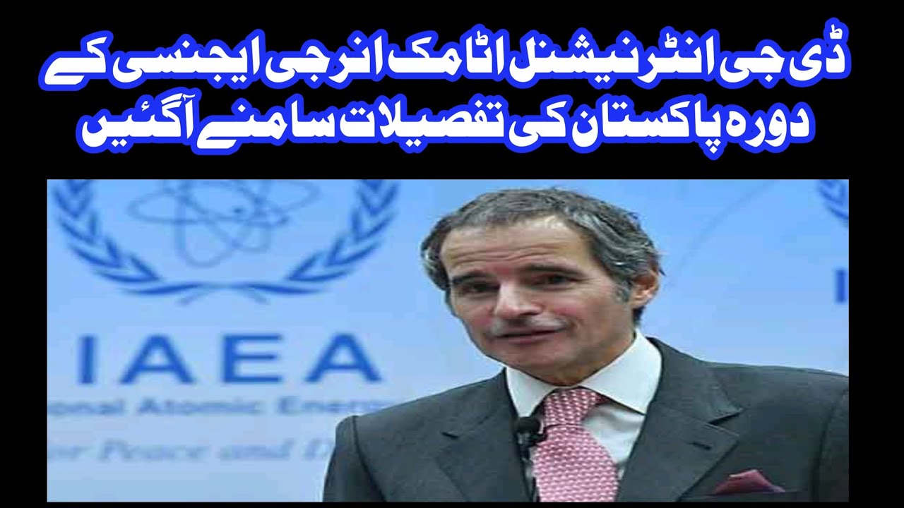 The details of DG International Atomic Energy Agency's visit to ...