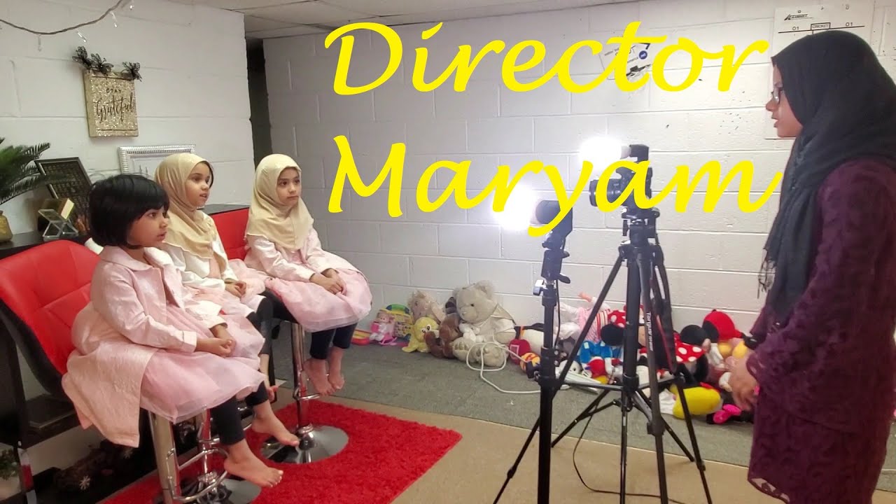 Director Maryam: Watch how Maryam directs Fatima and her friends ...