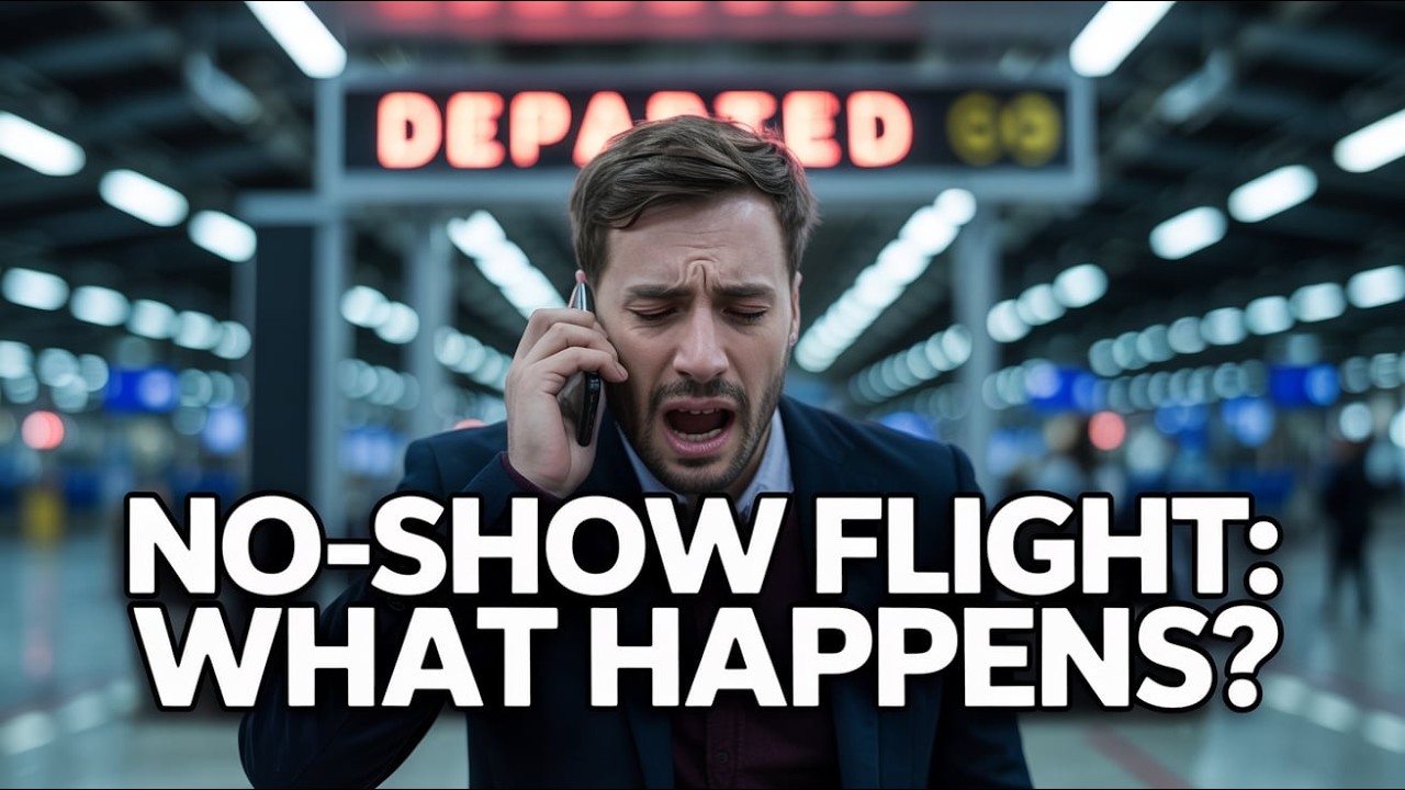No-Show Flight: What Happens? Don't Let Airlines Cancel Your Whole Trip ...