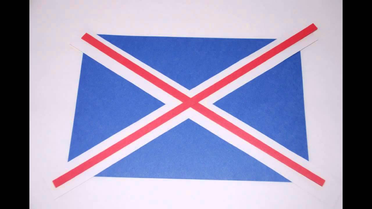Union Jack Paper Craft - YouTube
