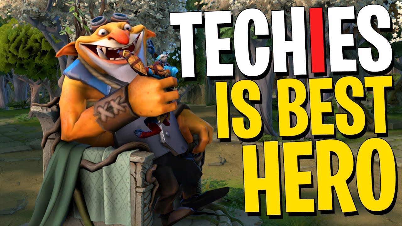 Techies Is Best Hero - DotA 2 Funny Moments - YouTube