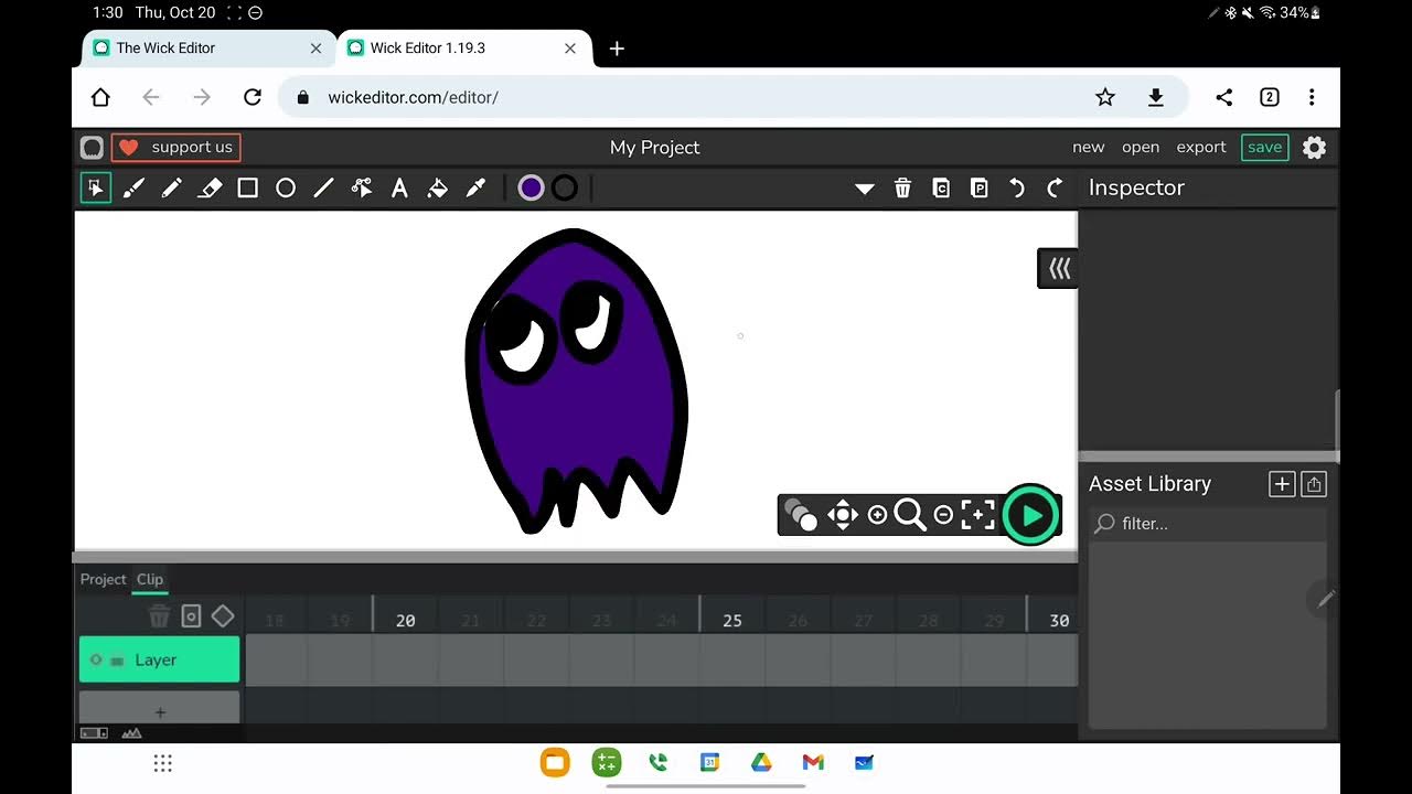 How to use the Tween Function in The Wick Editor - YouTube