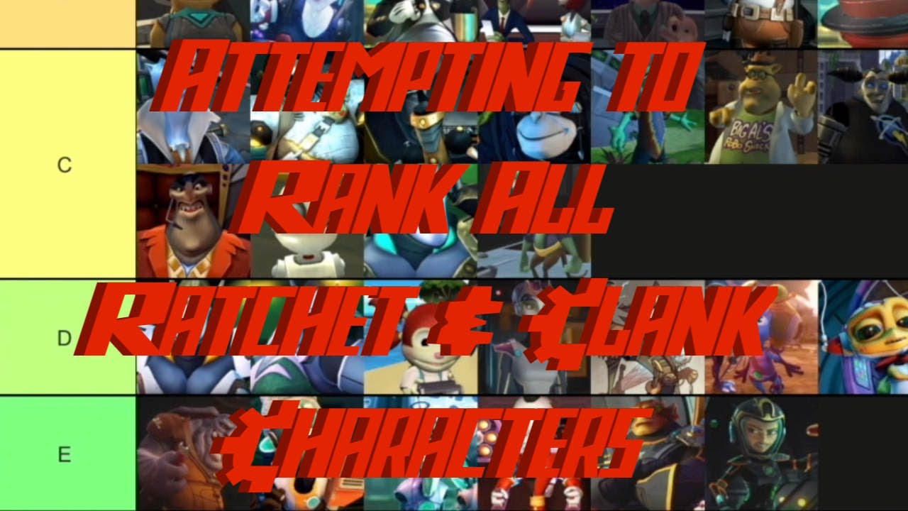 Ratchet and clank characters - todoking
