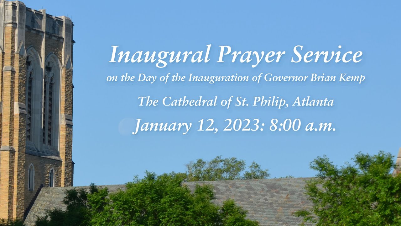Governor's Inaugural Prayer Service (January 12, 2023) - YouTube