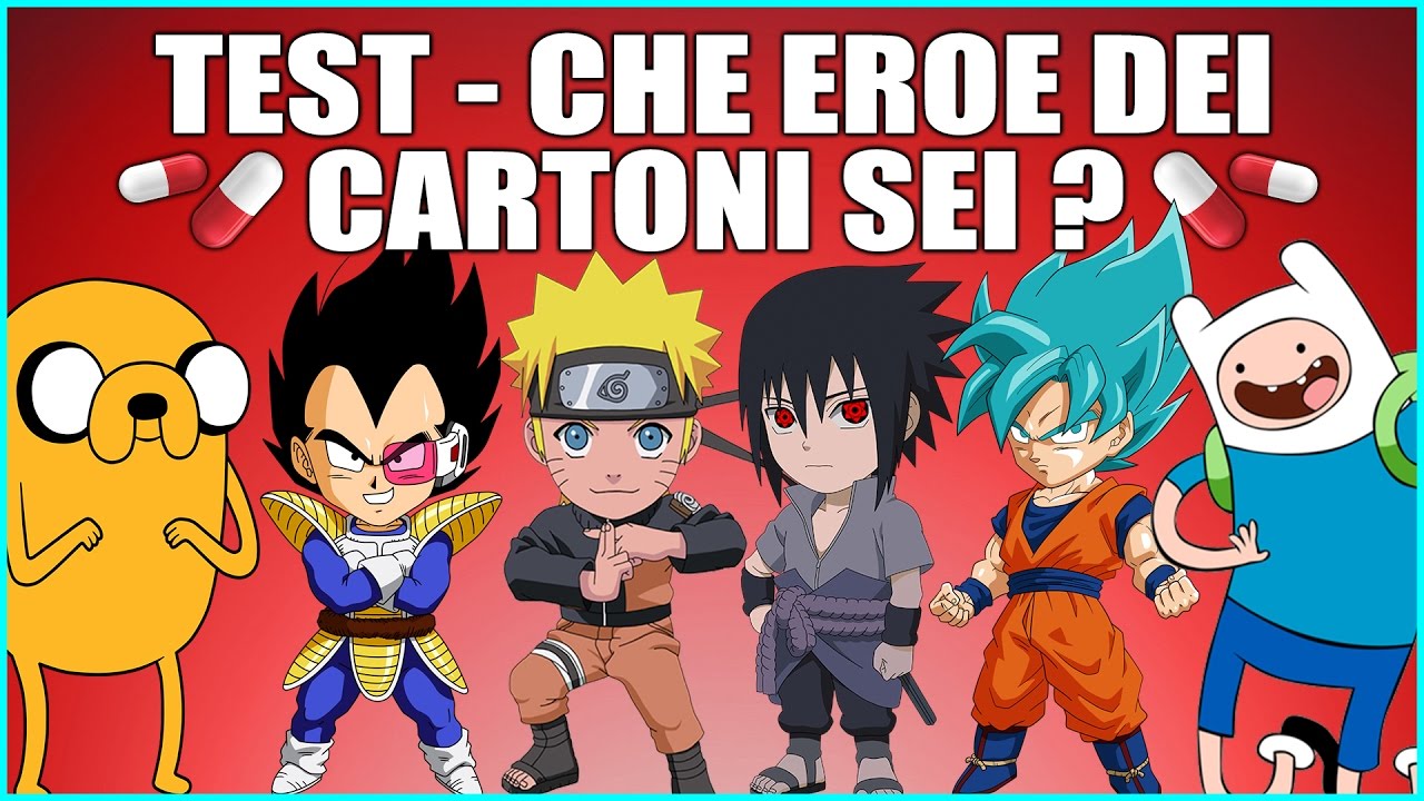 CHE EROE DEI CARTONI ANIMATI SEI ? 💊 Test della Personalità - YouTube