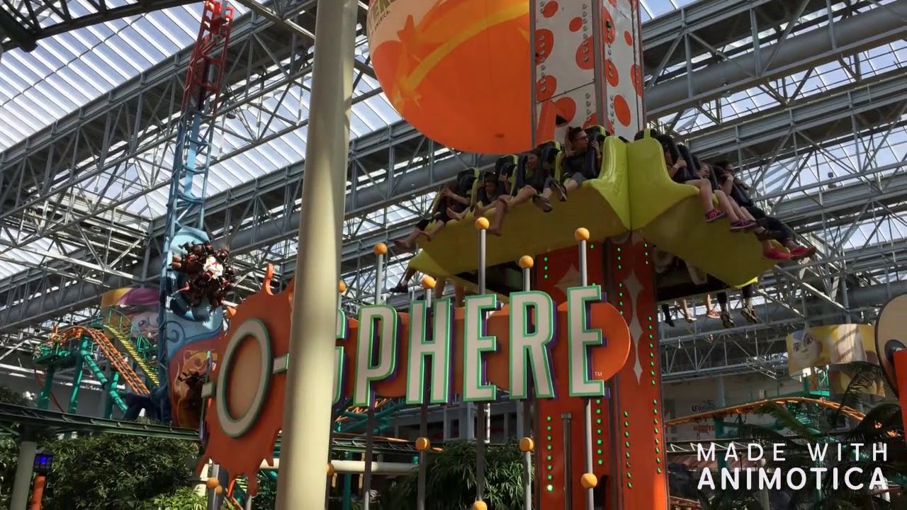 Nickelodeon Universe Indoor Theme Park - YouTube