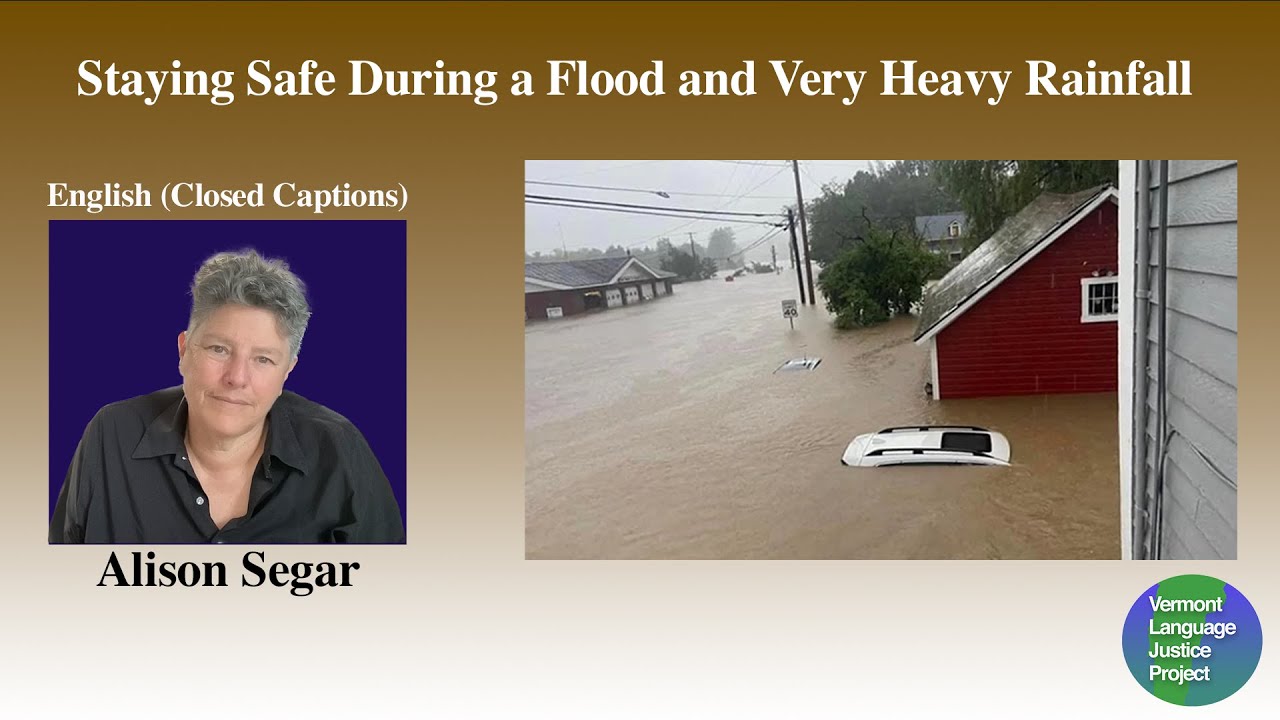 ENGLISH: Staying safe during a flood and very heavy rain fall. - YouTube