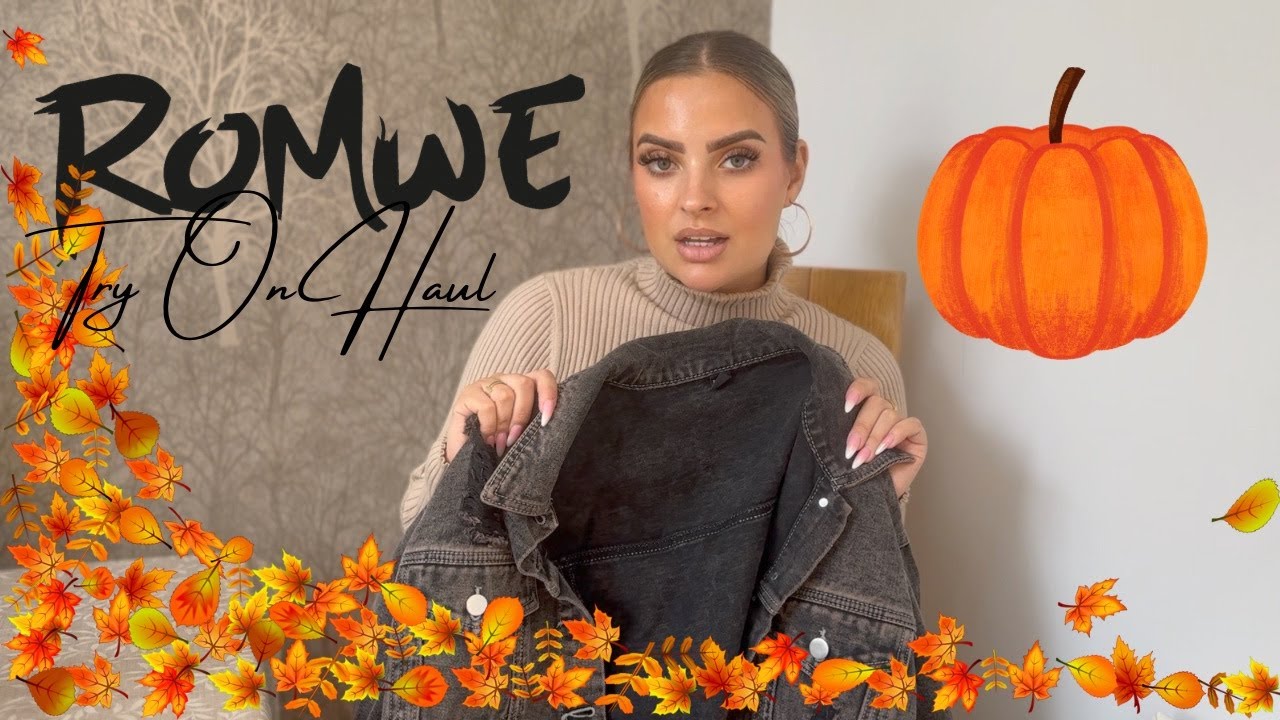 ROMWE TRY ON HAUL | MY FAVE ROMWE COLLAB YET!!! - YouTube