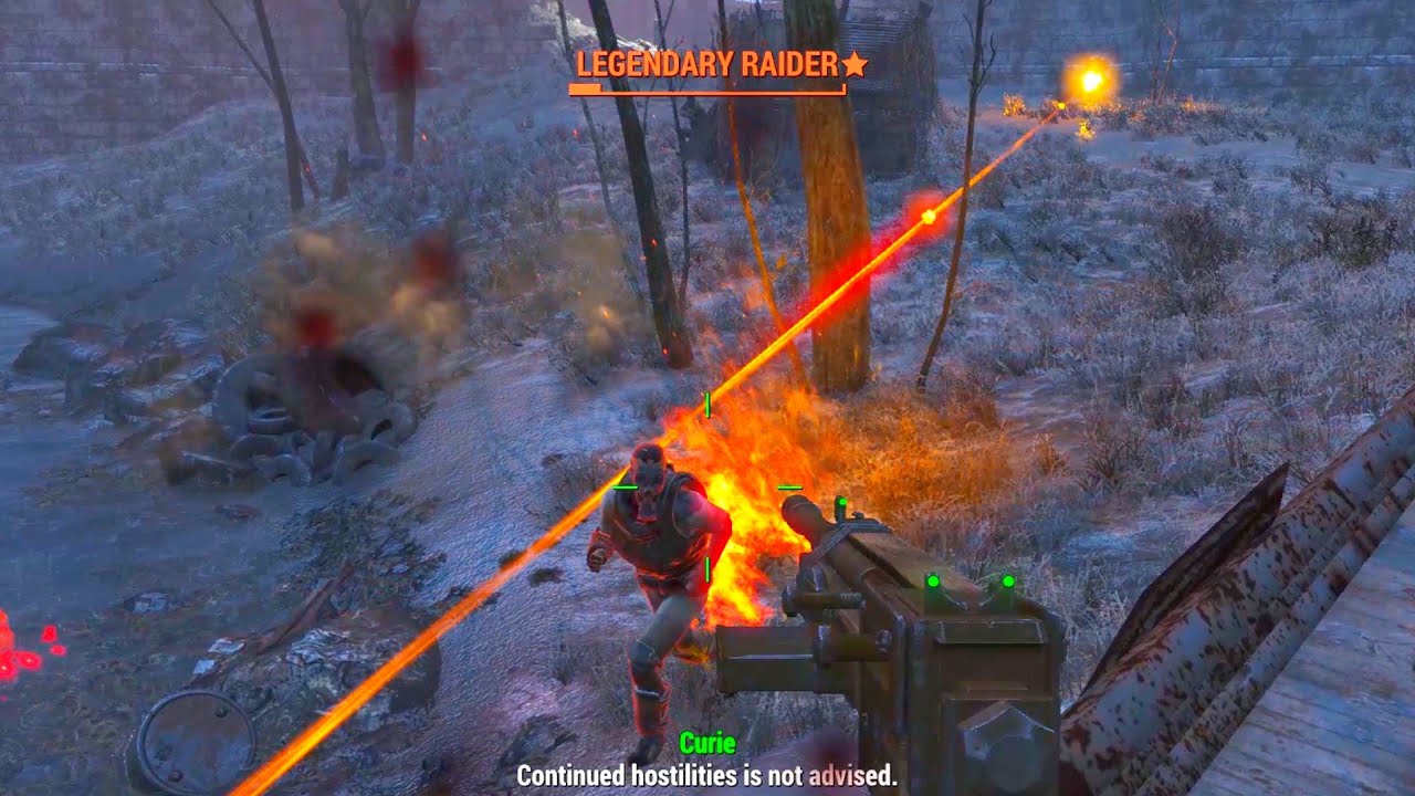 BoS and Minutemen worked together to kill Legendary Raider. Fallout 4 ...