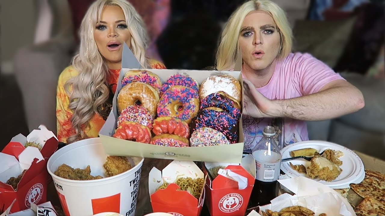 YouTubers Obsessed With CRAZY New Trend - YouTube Mukbang - YouTube