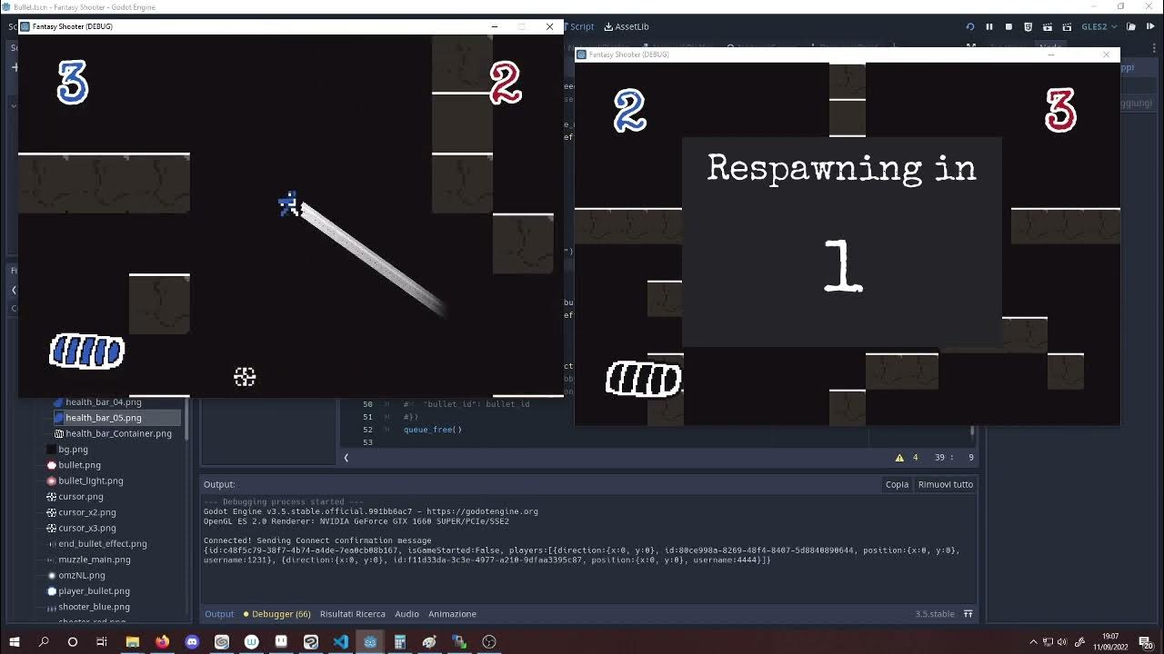 Godot multiplayer game prototype - YouTube