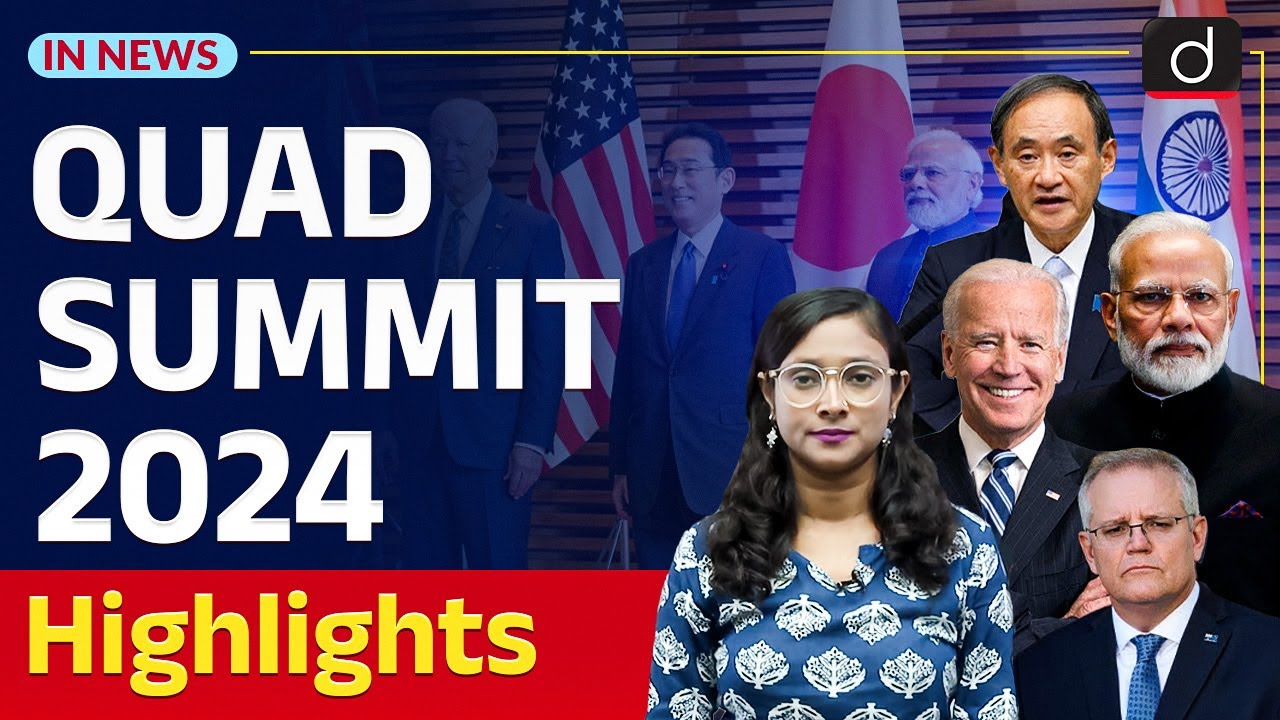 PM Modi Visits US | Quad Summit 2024 | InNews | Drishti IAS English ...