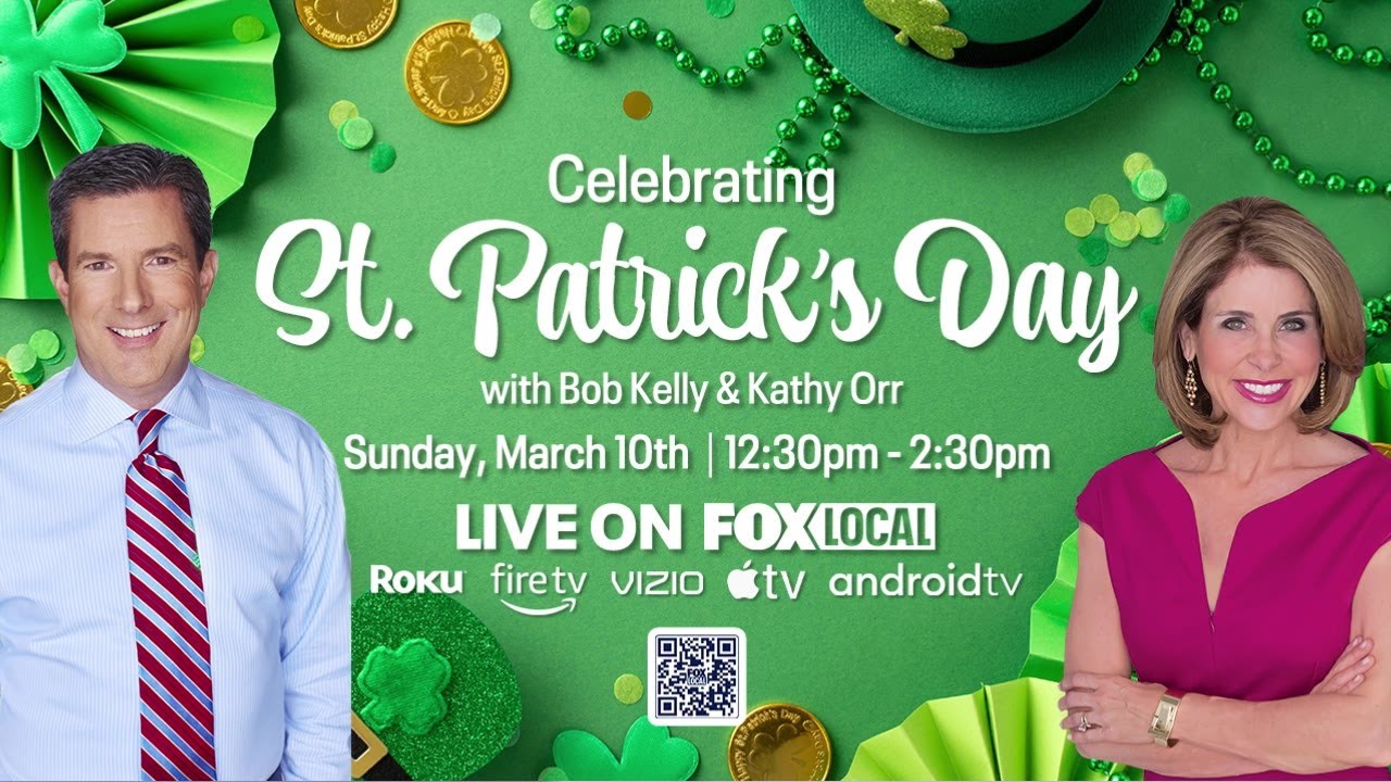 Celebrate St. Patrick’s Day with FOX 29’s Bob Kelly and Kathy Orr - YouTube