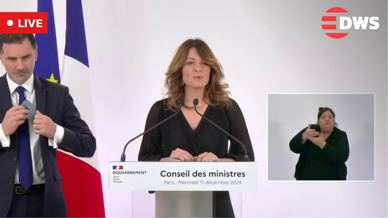 LIVE: French Government Cabinet Briefing | PM Lecornu & Spokesperson ...